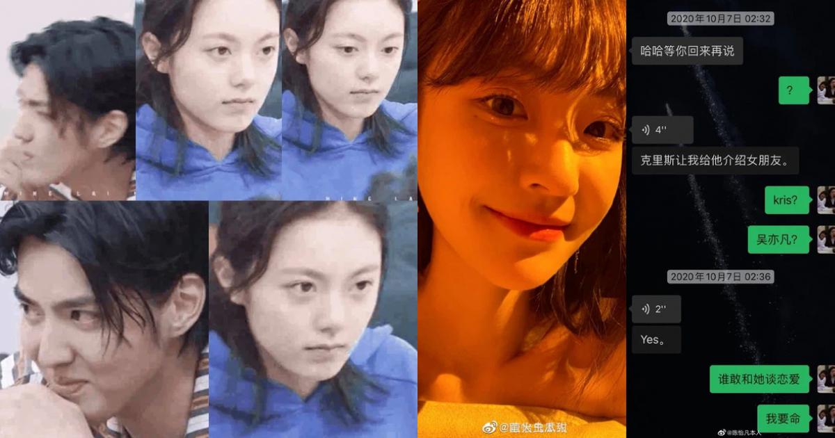 Trieu Le Dinh showed a very harsh attitude, rolling her eyes to warn against Ngo Diep's actions ...