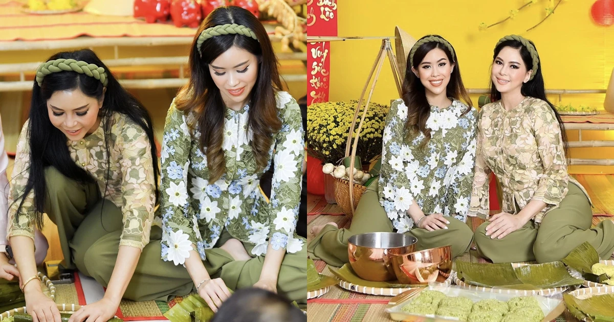 Mother rich kid Tien Nguyen occupies the spotlight of her daughter with ...