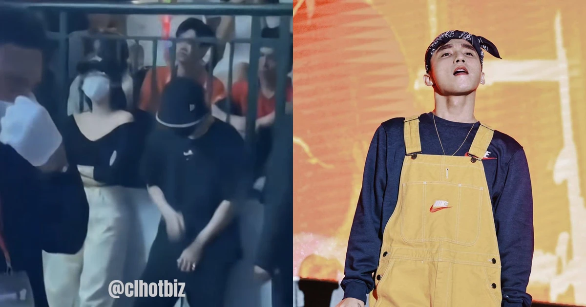 Kay Tran and Hai Tu quietly came to see Son Tung M-TP perform ...