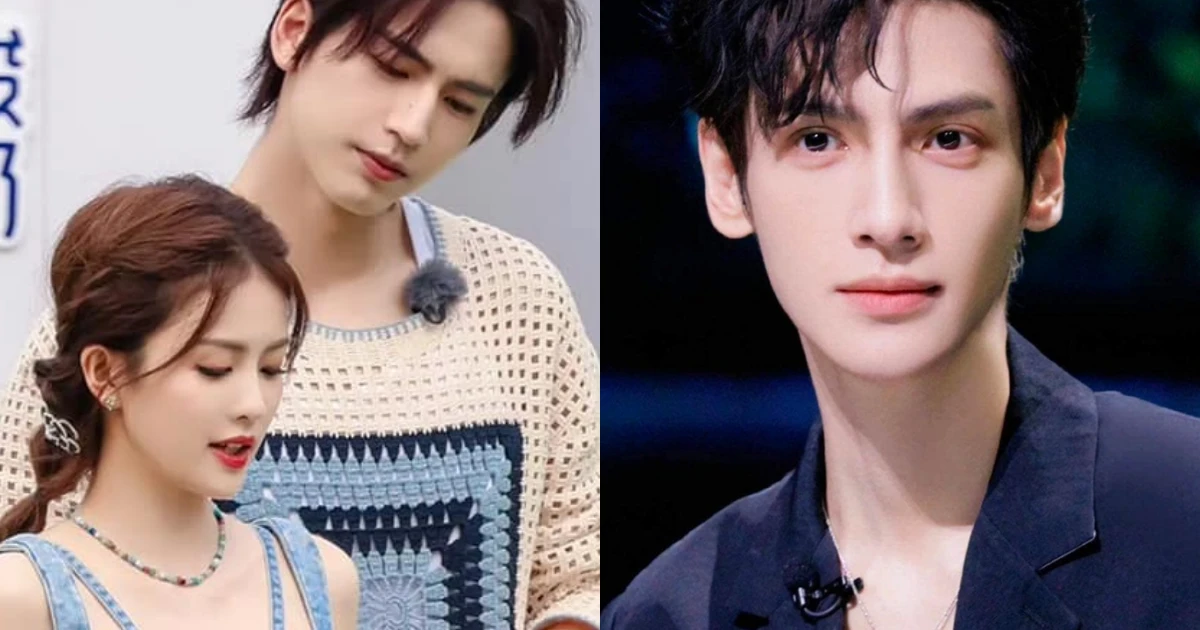 Bai Luo walked away from Zhang Ling Heng clearly, still losing to Luo Yunxi at this point ...