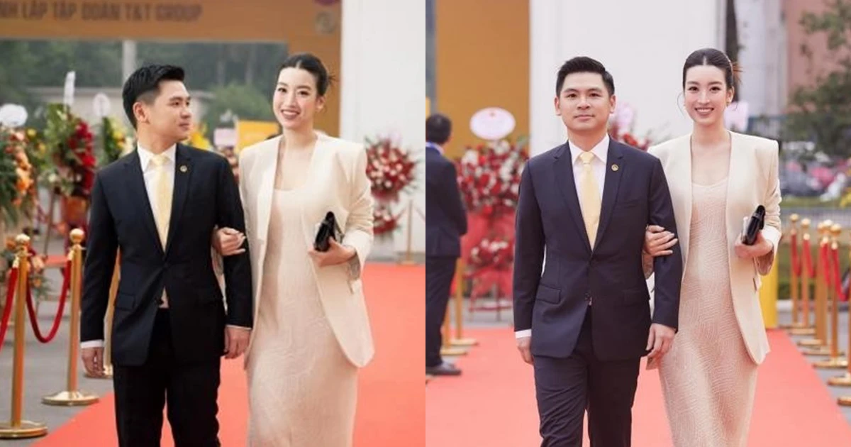 Do My Linh shows off the standard attitude of "strawberry hao mon", the husband does 1 job to ...