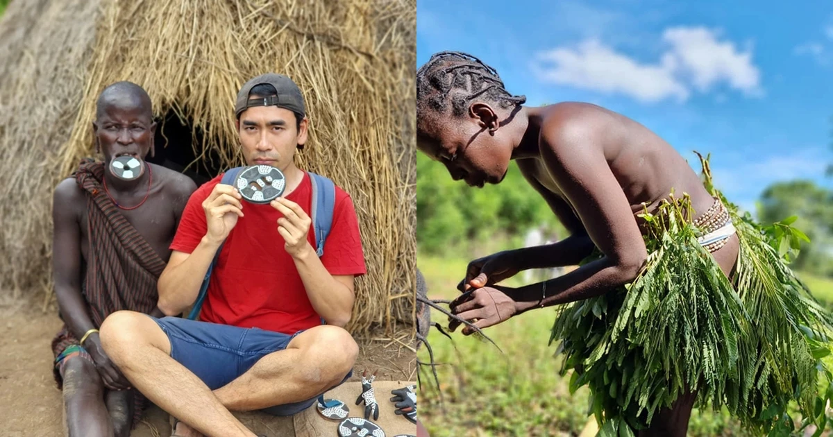 The tribes do not spend m.oney on clothes, because fashion comes right ...