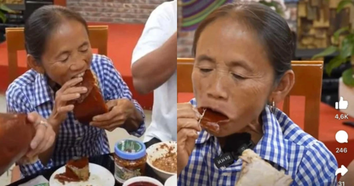 Ms. Tan Vlog was told that she was out of time and had to "eat and ...