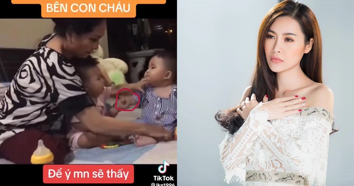 Em gái Vũ Linh có "hành động lạ" khi chơi với cháu ngoại anh trai, Quế Vân phát hiện chi tiết ...