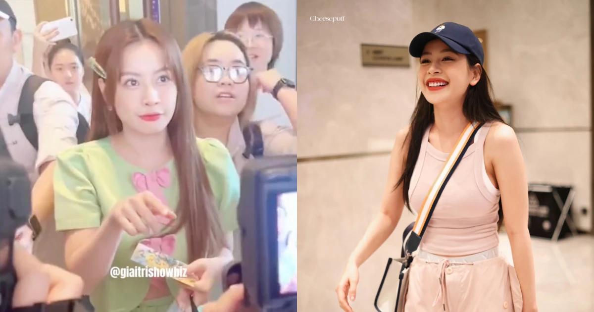 Tỷ tỷ Đạp gió 2023: Chi Pu được fan Trung vây kín, nhan sắc thăng hạng ...