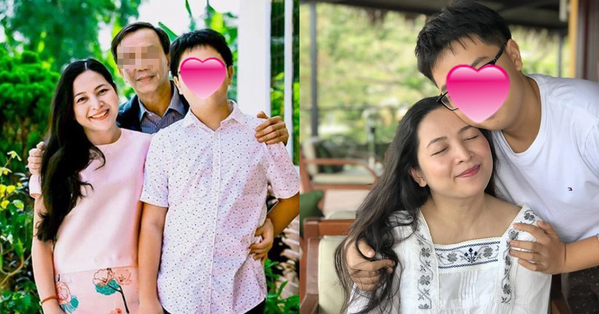 MC Quynh Huong sent a message to her husband, r.evealing the situation of herself and her son ...
