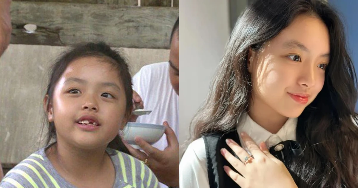 Thuy Hanh's daughter looks like a young woman, transformed after "Dad, Where Are We Going?" | H ...