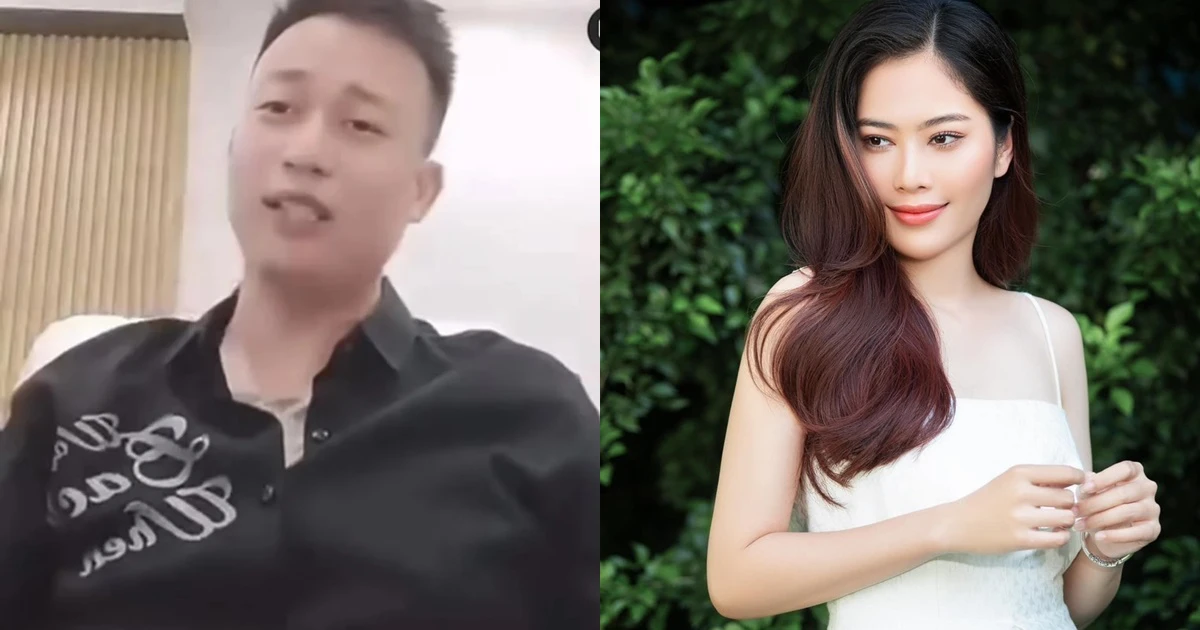 Bui Huu Cuong "accused" Nam Em in the midst of the market, confidently reading his fiancée's ...