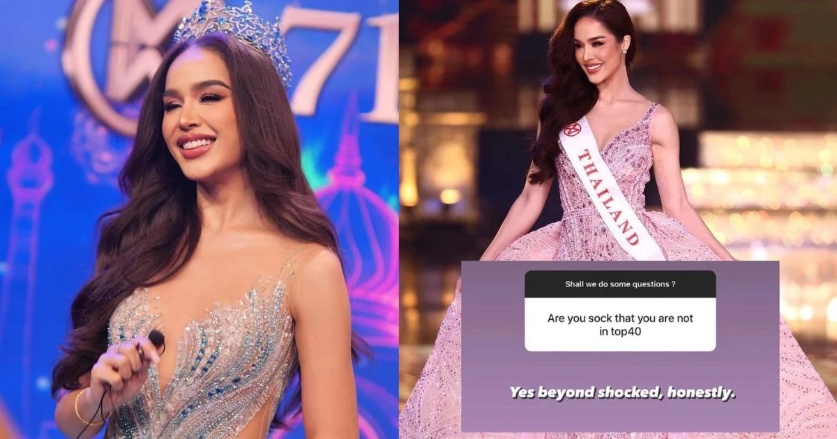 The Thai beauty has not recovered from her Miss World ranking and ...