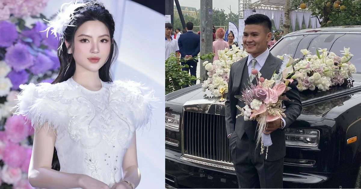 Quang Hải rước cô dâu Chu Thanh Huyền bằng Rolls Royce 14 tỷ, chấn động vùng quê | Hot KOLs ...
