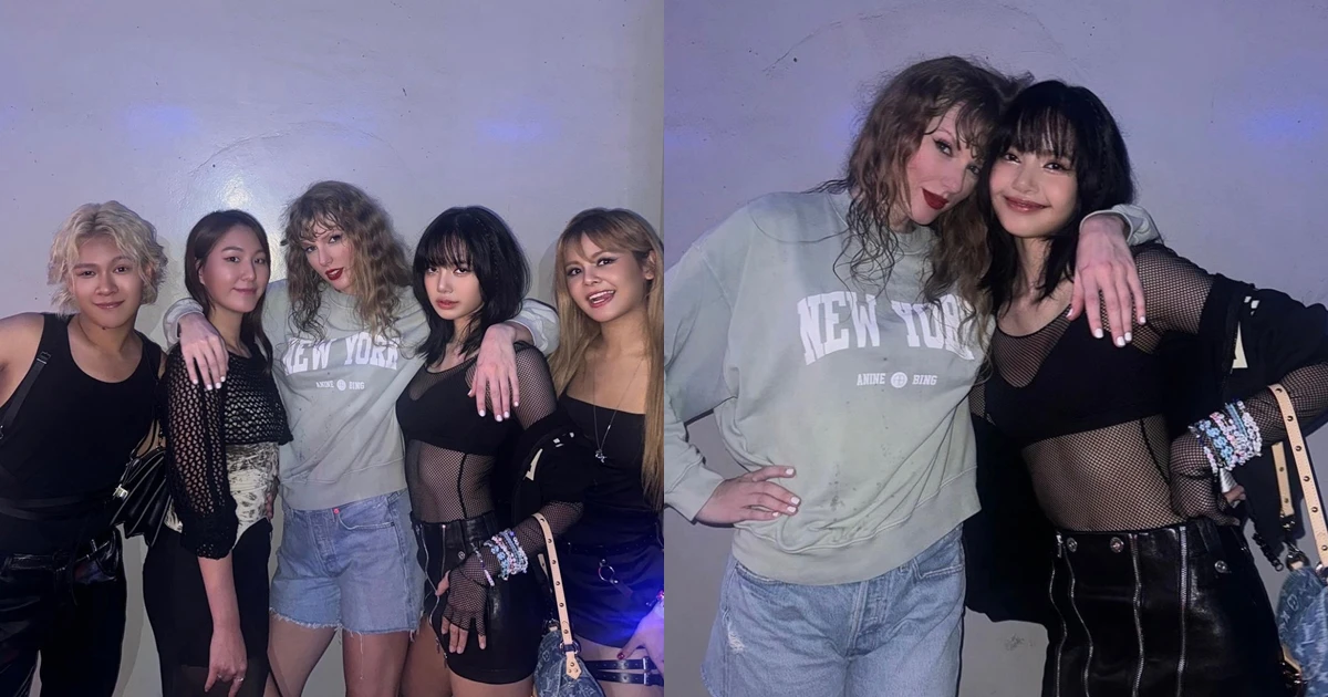 Lisa pitted against Taylor Swift backstage at The Eras Tour, visual ...
