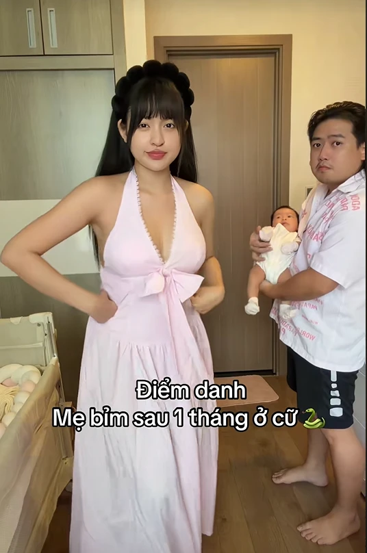 Tran Thanh Tam caused controversy for jumping vigorously after giving birth, fans worried about ...