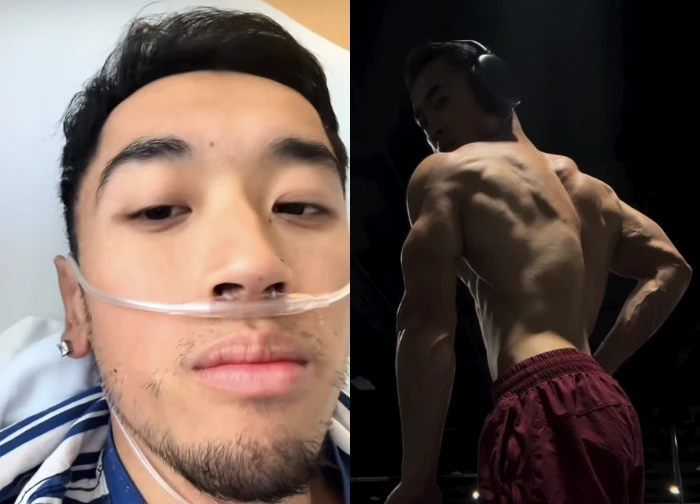 David Ngo used to not go to the toilet by himself, now he can lift ...