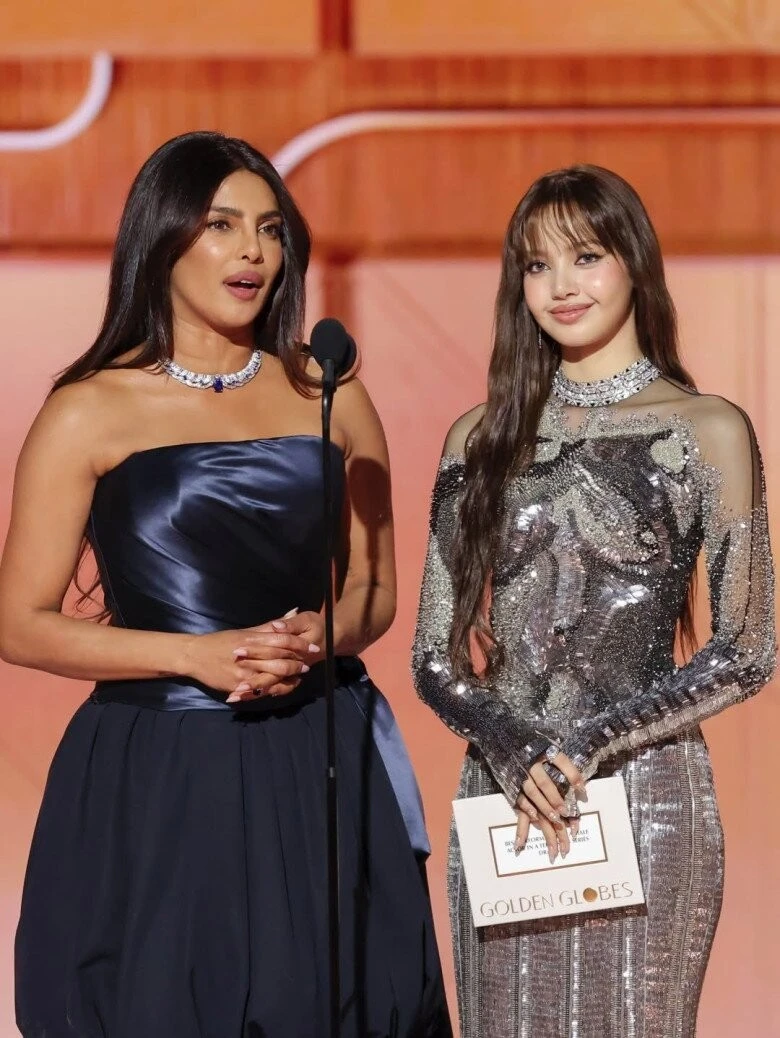 Lisa stuns with her visuals at the Golden Globes, sparking suspicions ...