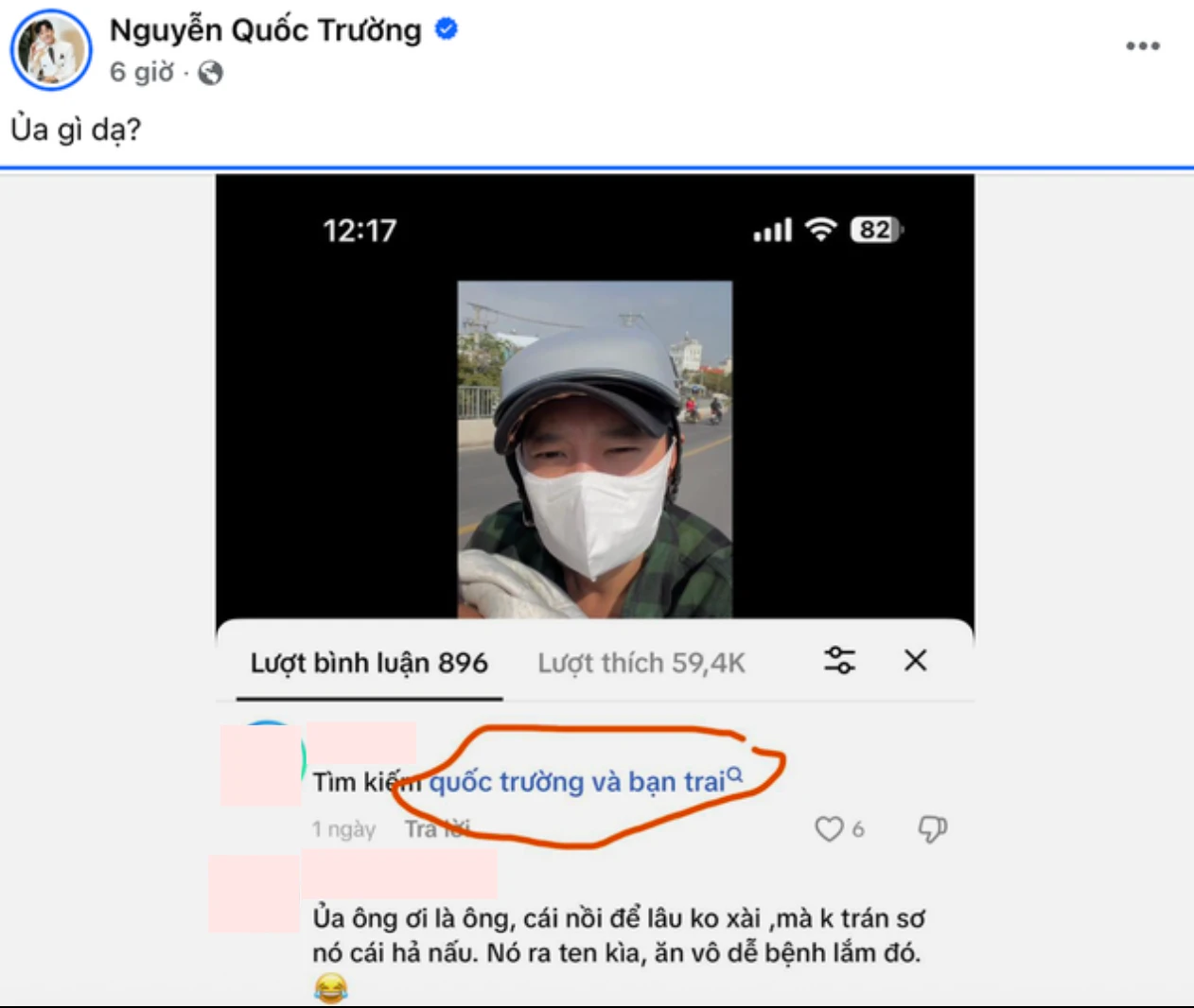 Quoc Truong mentioned her boyfriend for the first time, saying 3 words ...